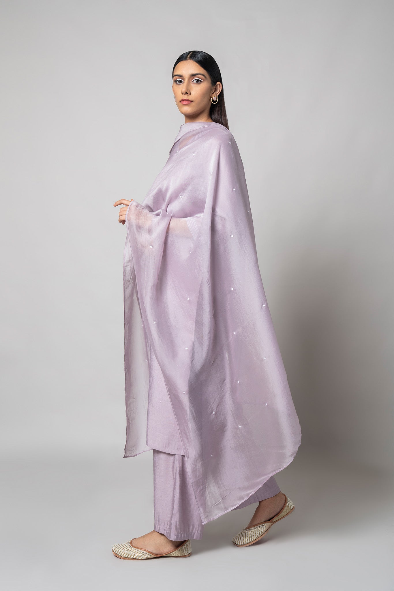 Wisteria Purple Kurta Set – House of Ayuda